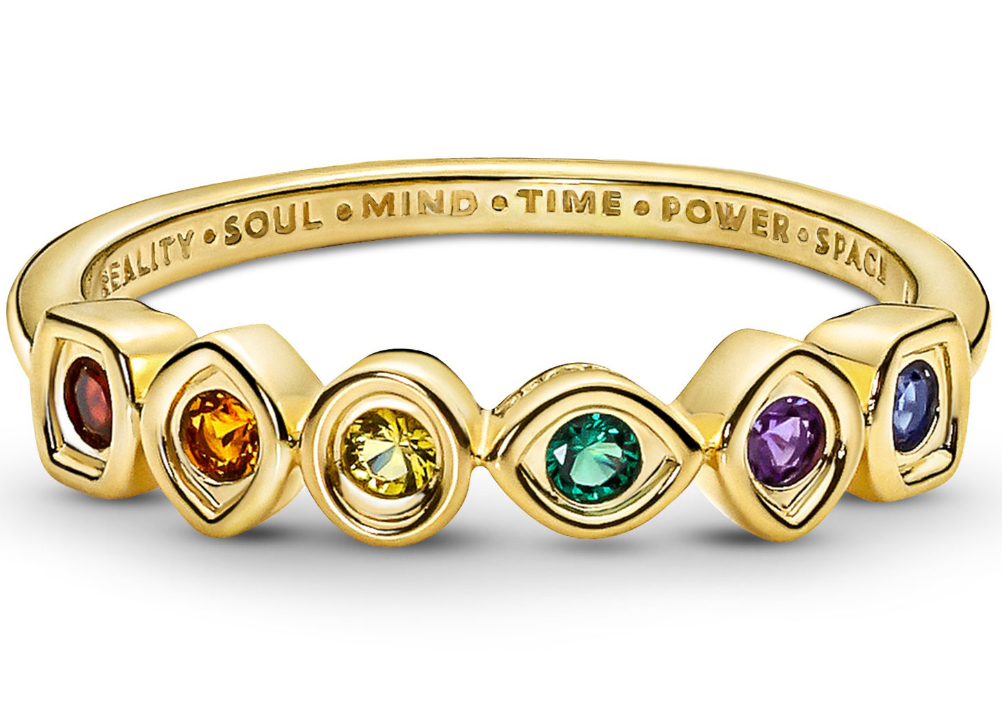 Pandora Marvel x Pandora The Avengers Infinity Stones sormus 160779C01 ...