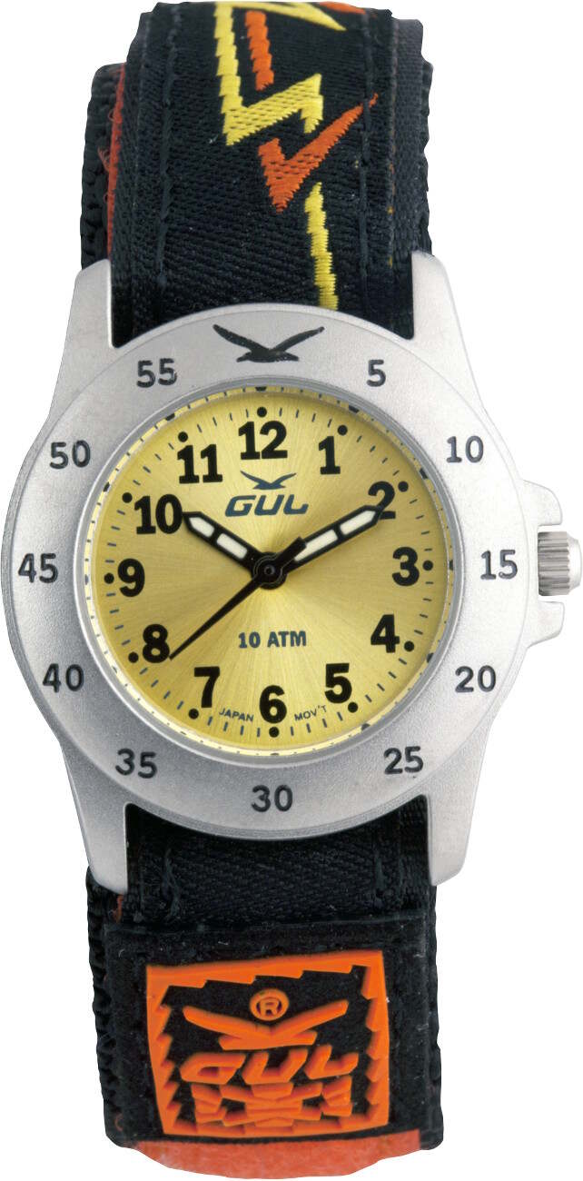 GUL Micro Velcro 4159120 Yellow - Keskisen Kello Oy