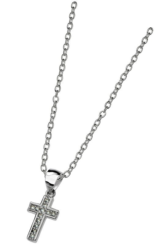 Sorea hopeinen rippiristi 591806000 - Keskisen Kello Oy