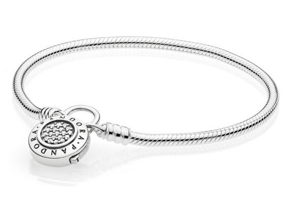 Pandora 597092CZ Moments Smooth Silver rannerengas - Keskisen Kello Oy