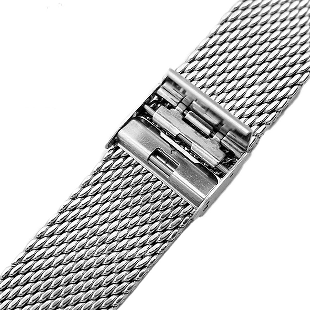 Tiera Heavy Duty Mesh -ranneke hopea - Keskisen Kello Oy