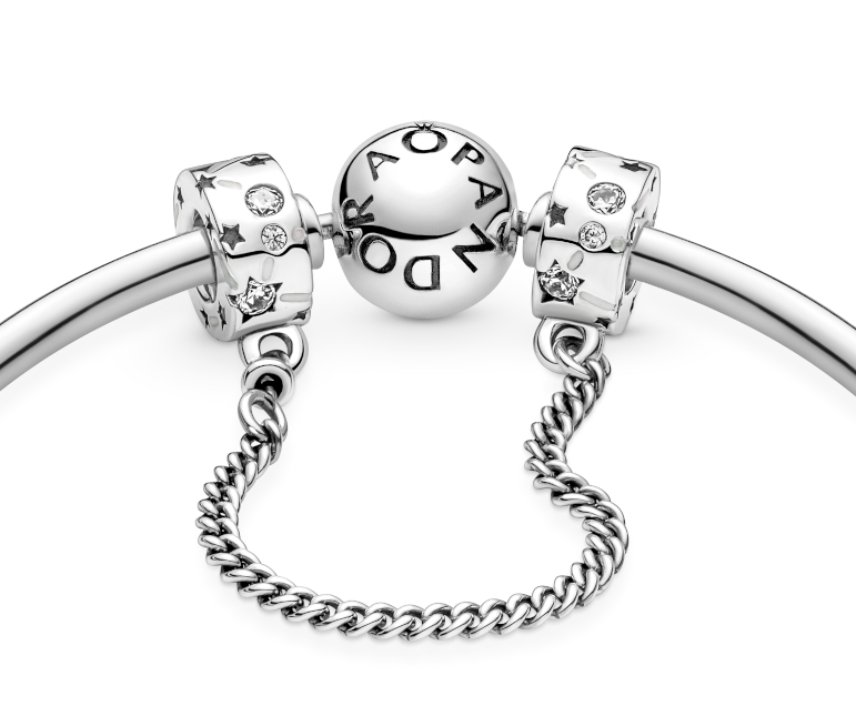 Pandora Stars & Galaxy turvaketju 790011C01-05 - Keskisen Kello Oy