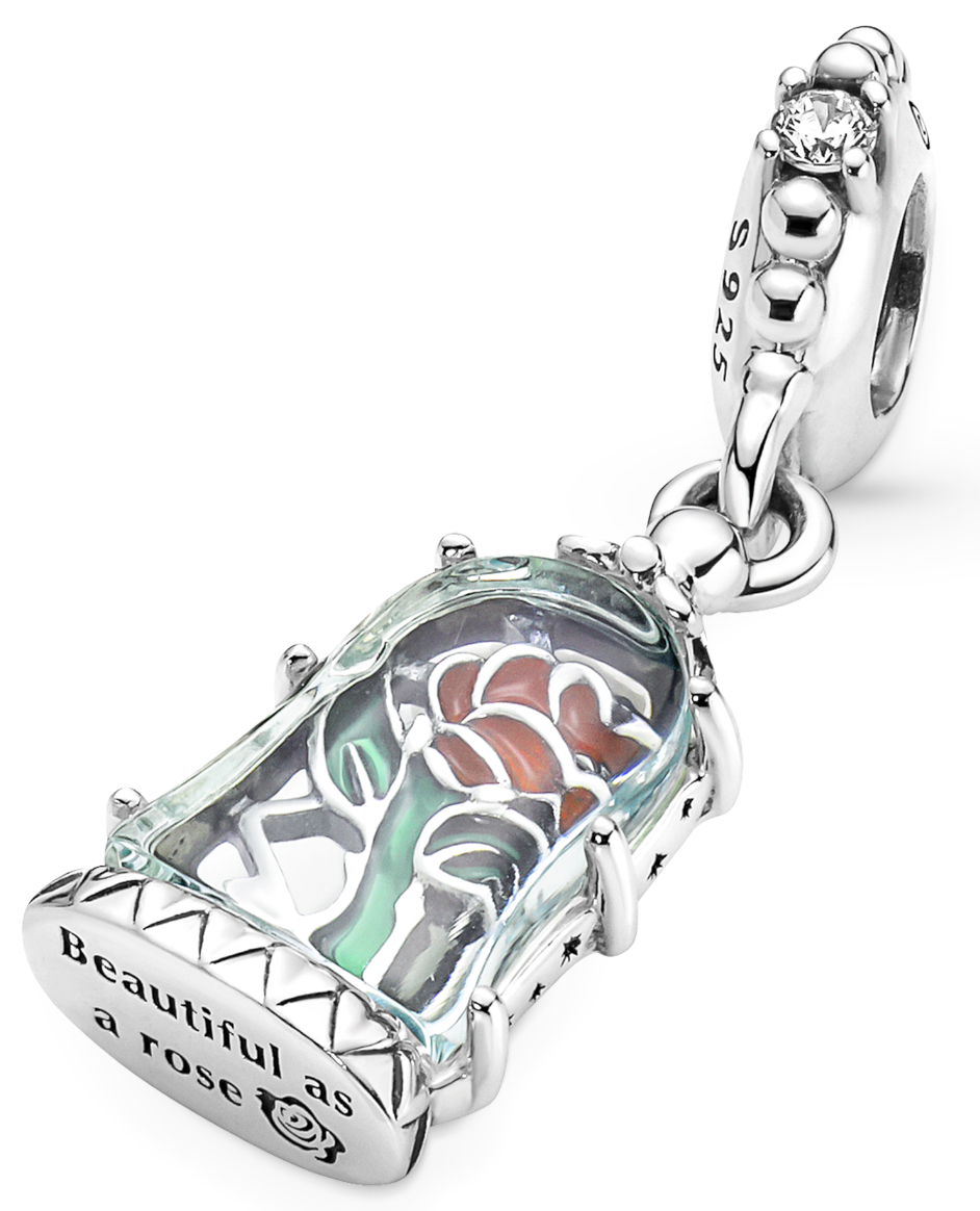 Pandora Disney Beauty and the Beast Enchanted Rose hela 790024C01 ...