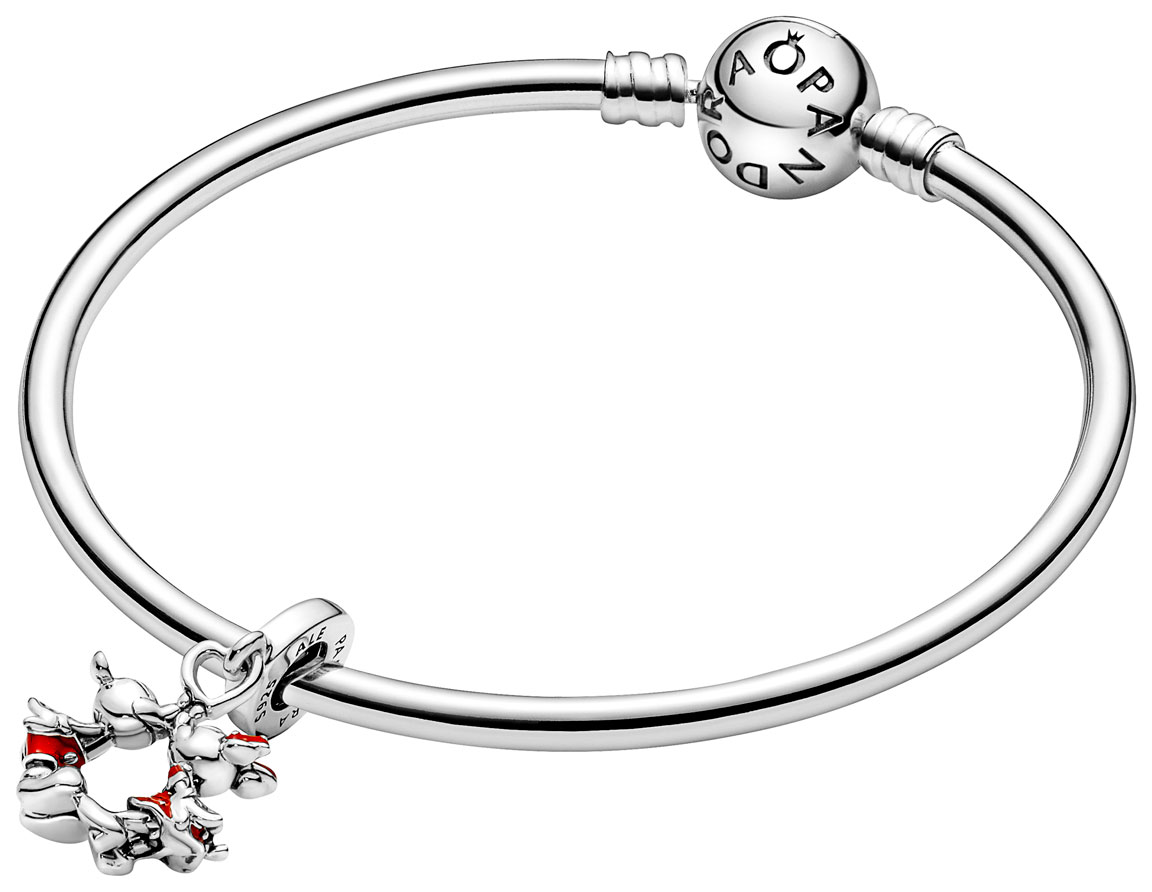 Pandora Disney hela dangle Mickey Mouse & Minnie Mouse Kissing ...