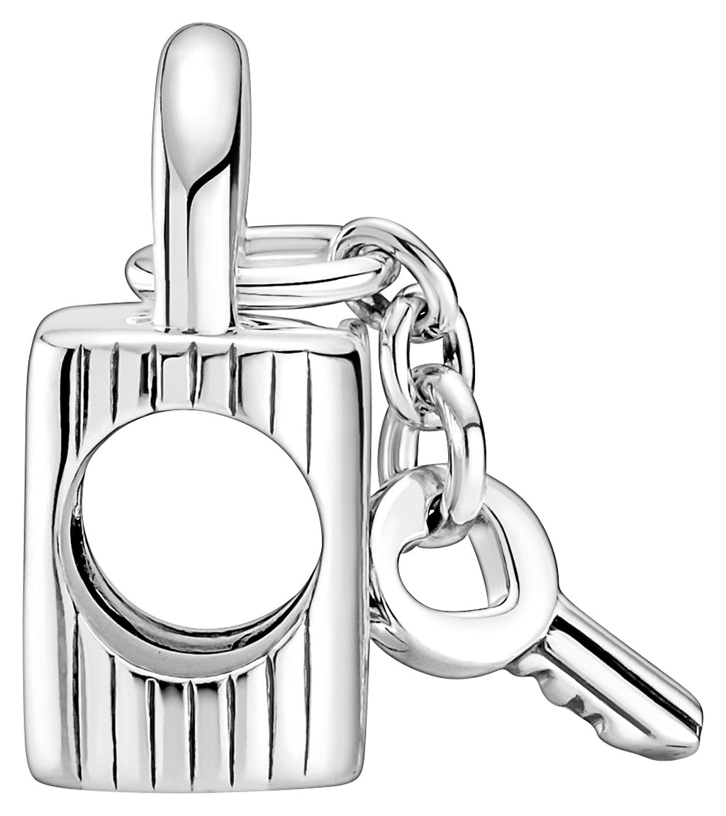 Pandora hela Padlock & Heart Key 790095C01 - Keskisen Kello Oy