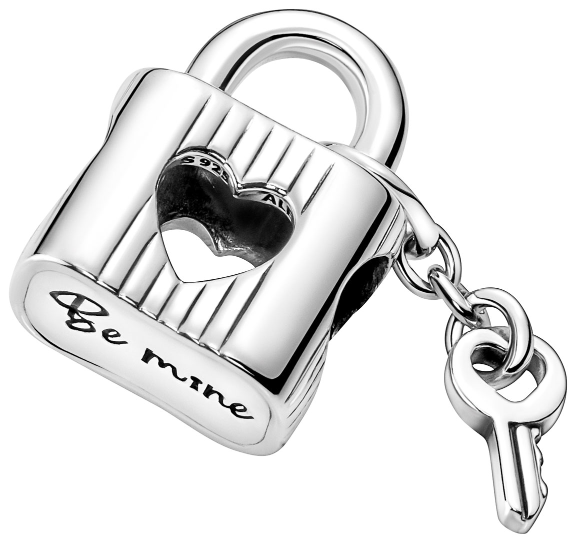 Pandora hela Padlock & Heart Key 790095C01 - Keskisen Kello Oy