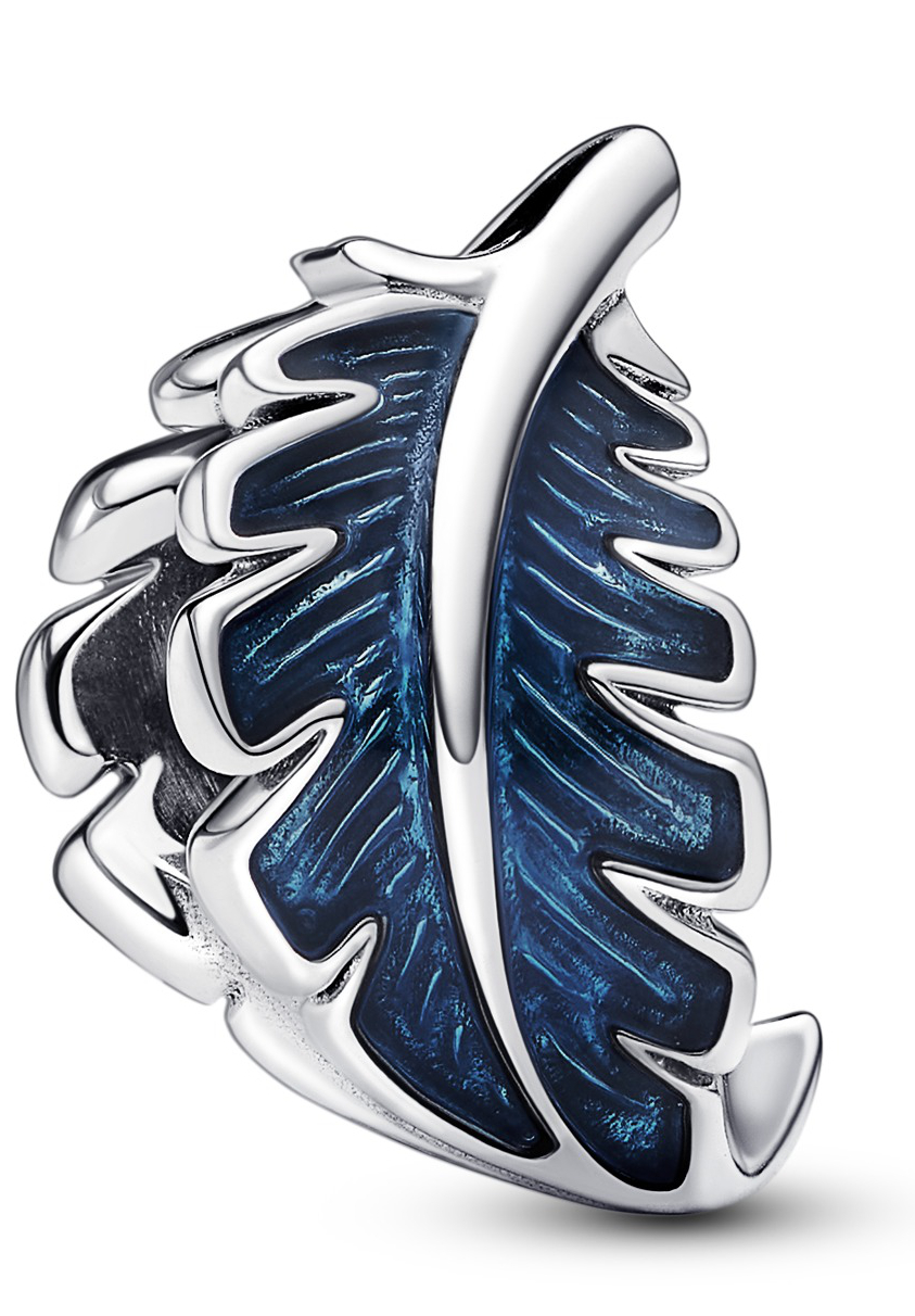 Pandora Moments Blue Curved Feather hela 792576C01 - Keskisen Kello Oy