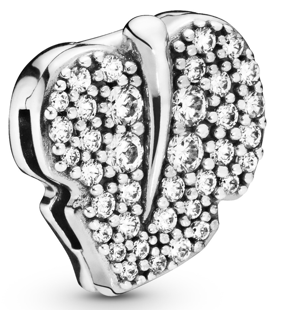 Pandora Sparkling leaf lukkopala 798293CZ - Keskisen Kello Oy