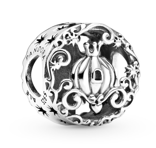 Pandora Disney Cinderella Clock & Pumpkin Coach hela 799197C00 ...