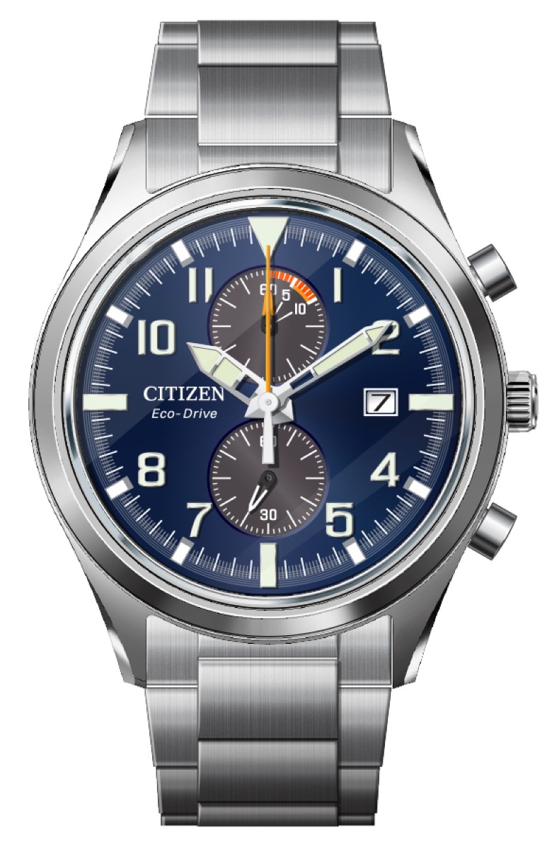 Citizen Mariner Chronograph Eco-Drive blue CA7028-81L - Keskisen Kello Oy