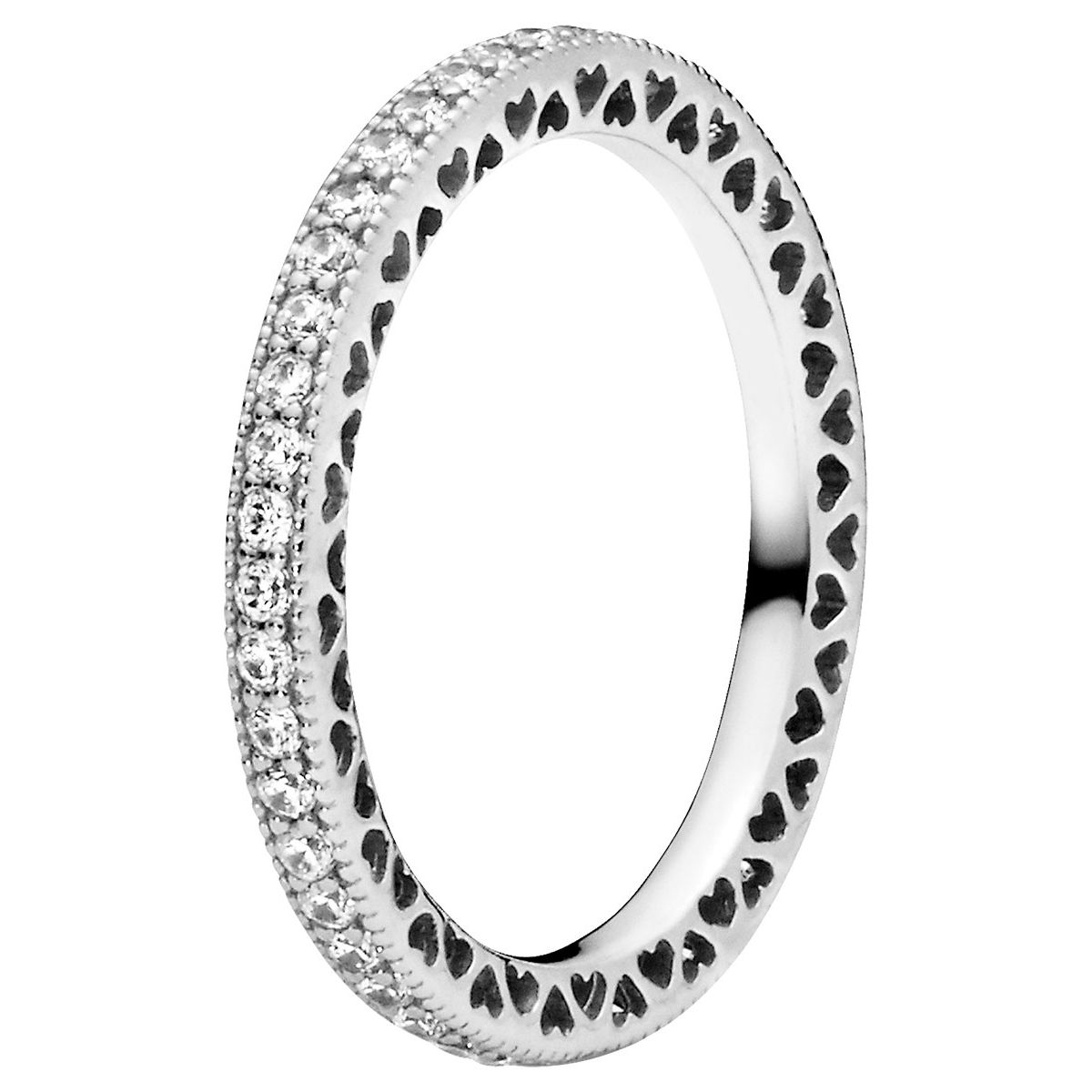 Pandora Sparkle & Hearts sormus 190963CZ - Keskisen Kello Oy