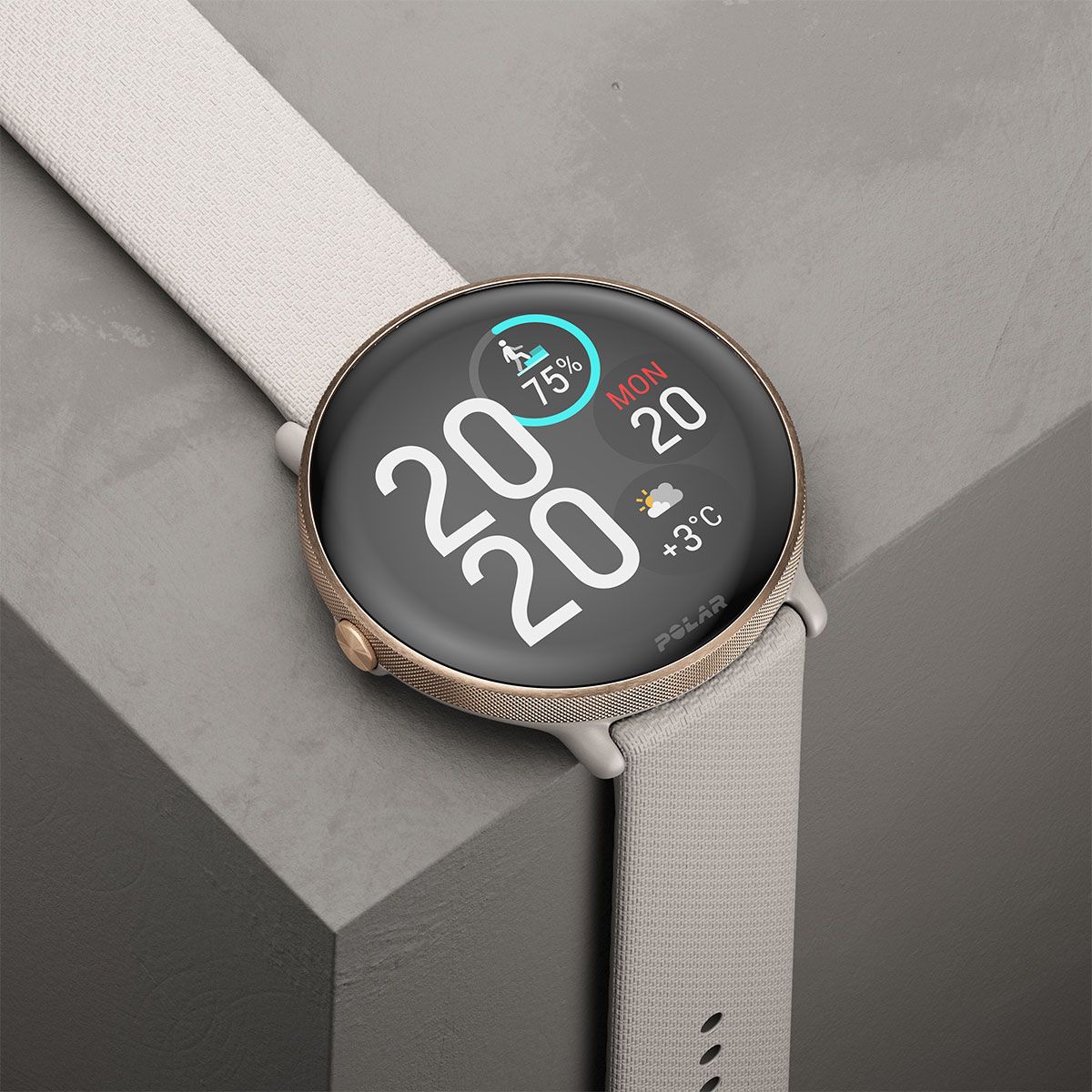 Polar Ignite 3 Greige Sand 900106237 - Keskisen Kello Oy