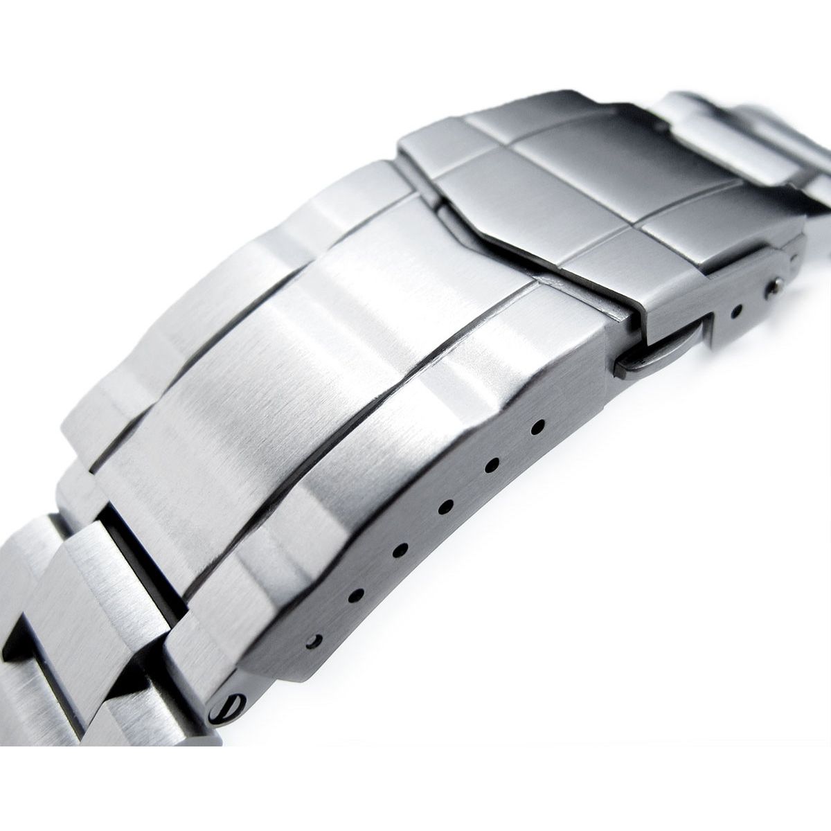 MiLTAT Hexad Brushed teräsranneke Seiko Samurai sarjaan SS221805B066 ...