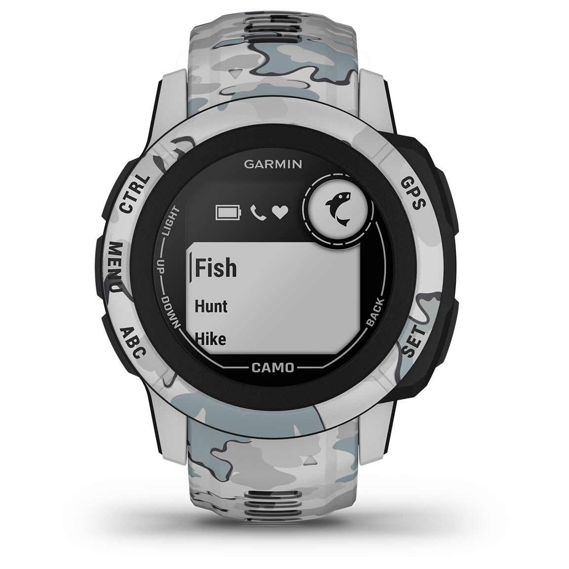 Garmin Instinct 2S Camo Edition Mist Camo 010-02563-03 - Keskisen Kello Oy