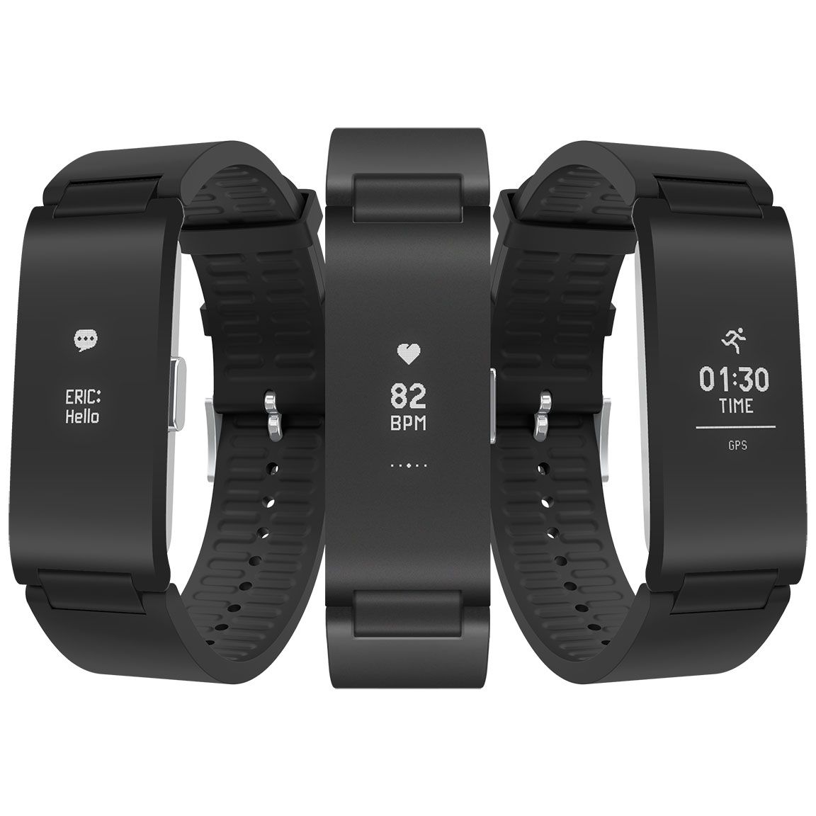 Withings Pulse HR Black aktiivisuusranneke WAM03-BLACK MIRROR-ALL-INTER ...