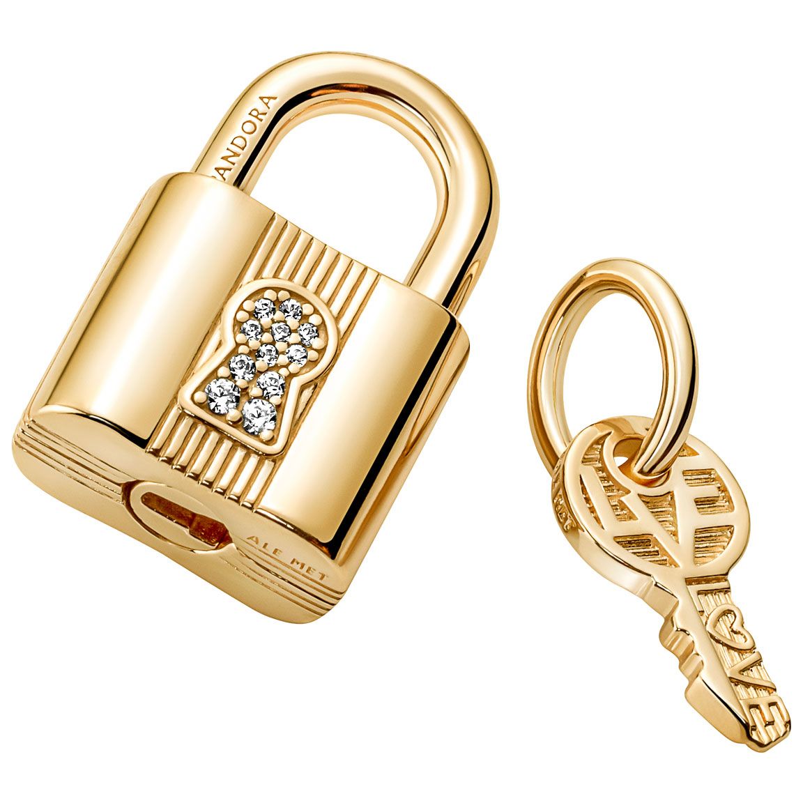 Pandora hela dangle Padlock & Key 760088C01 - Keskisen Kello Oy