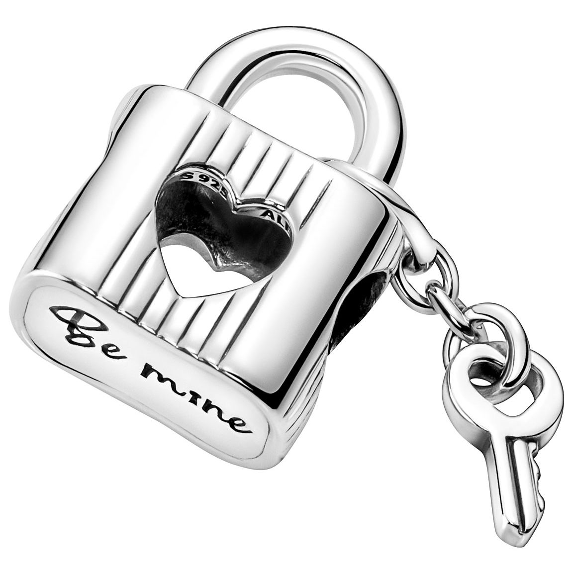 Pandora hela Padlock & Heart Key 790095C01 - Keskisen Kello Oy