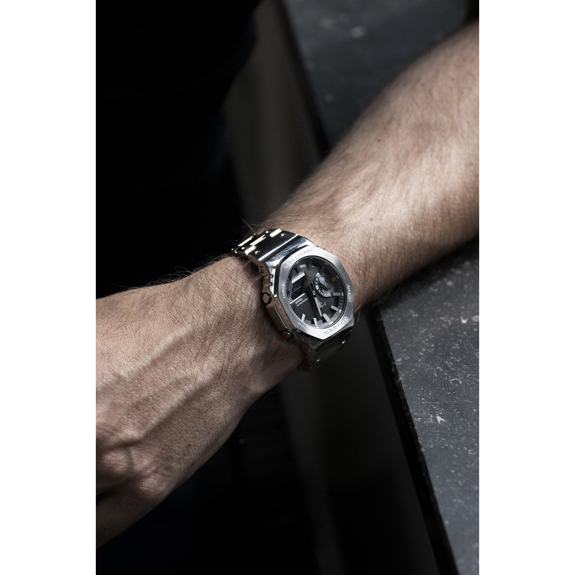 Casio G-Shock GM-B2100D-1AER Full Metal Silver CasiOak - Keskisen Kello Oy
