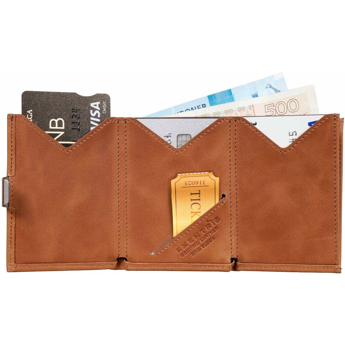 Exentri Multiwallet RFID-lompakko Sand - Keskisen Kello Oy