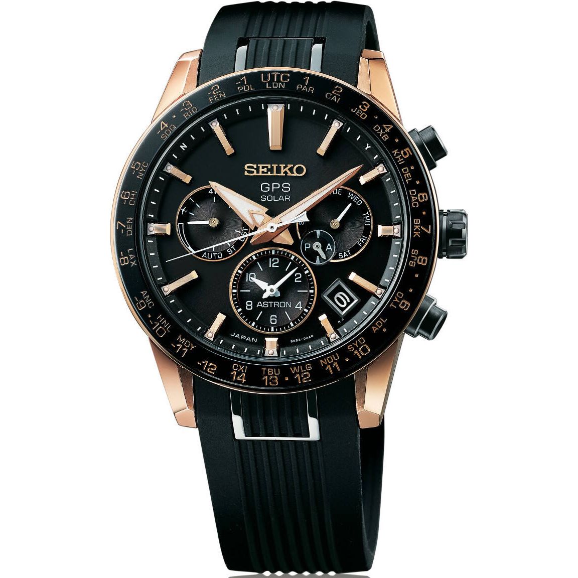 Seiko Astron GPS Solar 5X series SSH006J1 - Keskisen Kello Oy