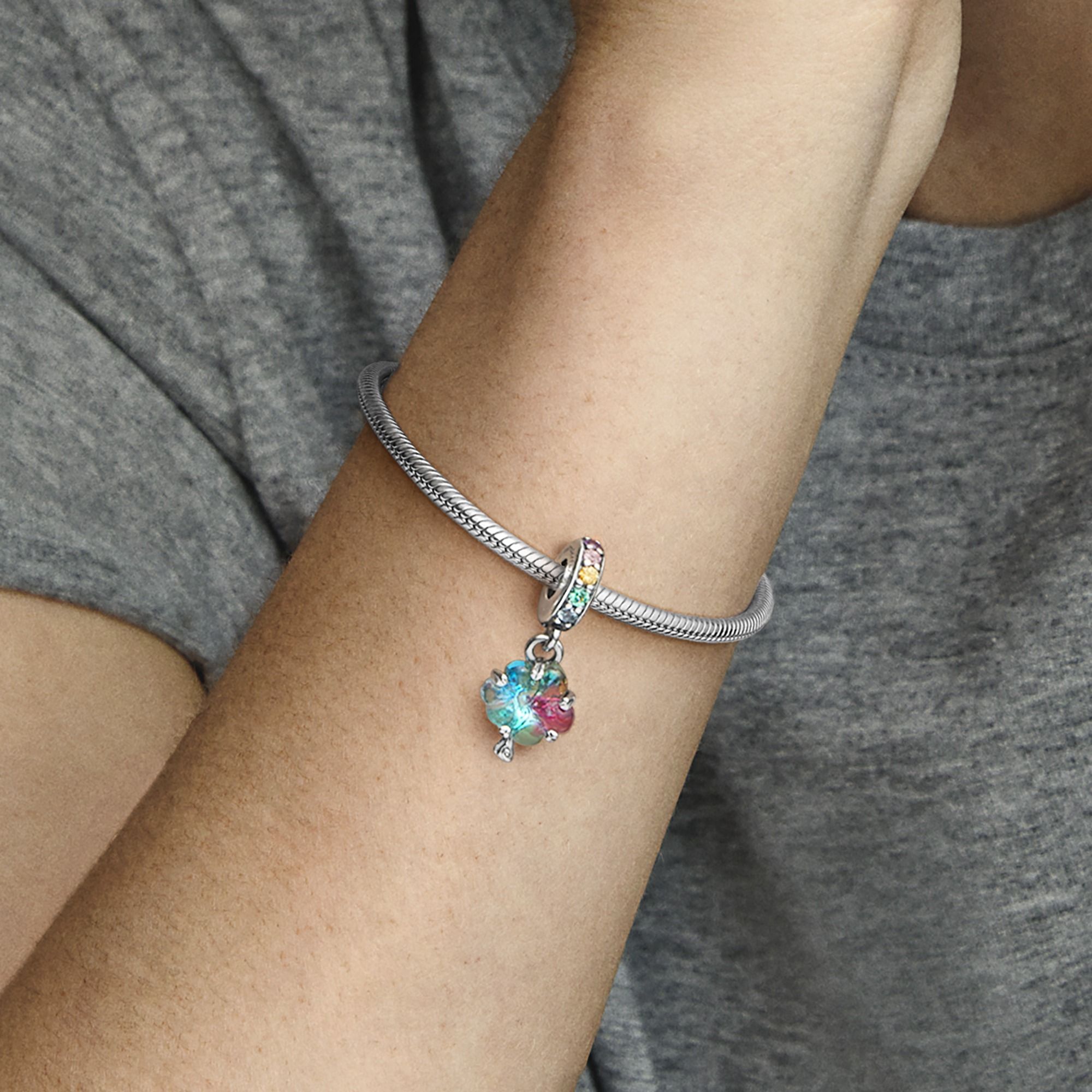 Pandora Moments Togetherness Tree Murano Glass riipus hela 790768C01 ...