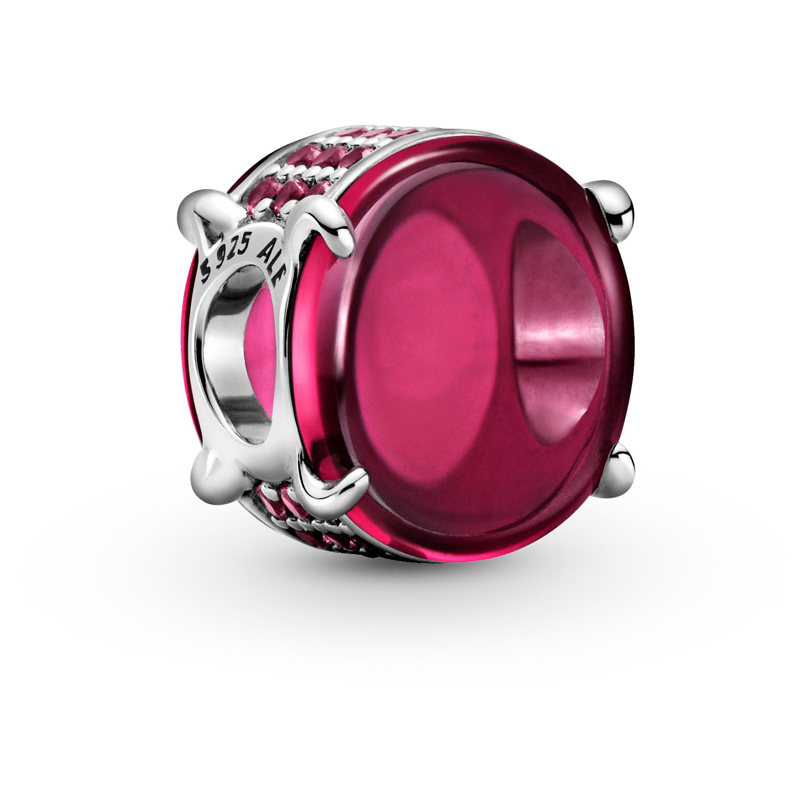 Pandora hela Fuchsia Rose Oval Cabochon 799309C01 - Keskisen Kello Oy