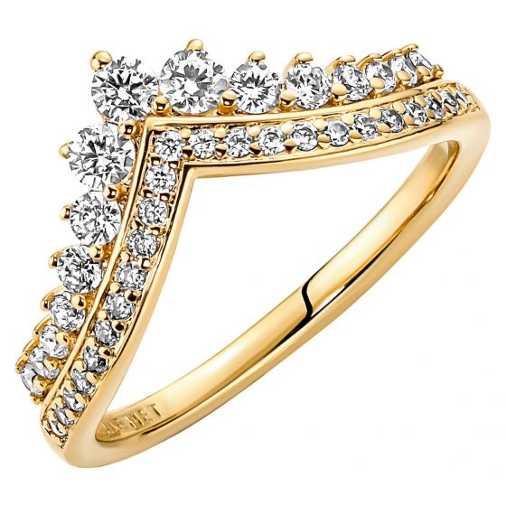 Pandora sormus Stackable Wish Tiara 167736C01 - Keskisen Kello Oy