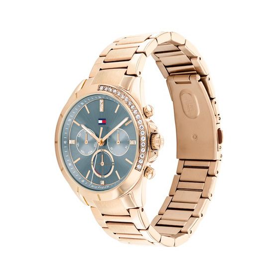 Tommy Hilfiger KENNEDY ionic plated carnation gold steel 1782386 ...