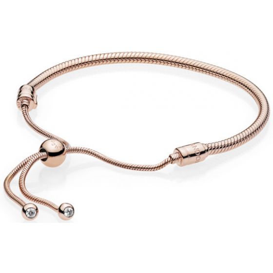 Pandora Rose 587125CZ Moments Sliding rannekoru - Keskisen Kello Oy