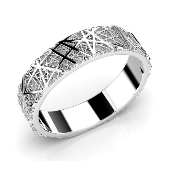 Festive Routa valkokultainen sormus 604-000-VK - Keskisen Kello Oy