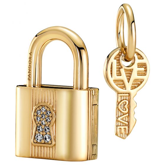 Pandora hela dangle Padlock & Key 760088C01 - Keskisen Kello Oy