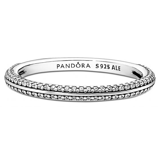 Pandora Me sormus Pavé Sterling Silver 199679C01 - Keskisen Kello Oy