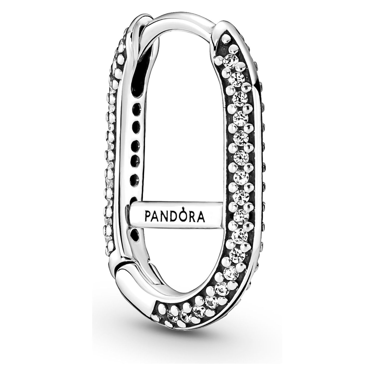 Pandora Me korvakorut Pavé Link Sterling Silver 299682C01 - Keskisen ...