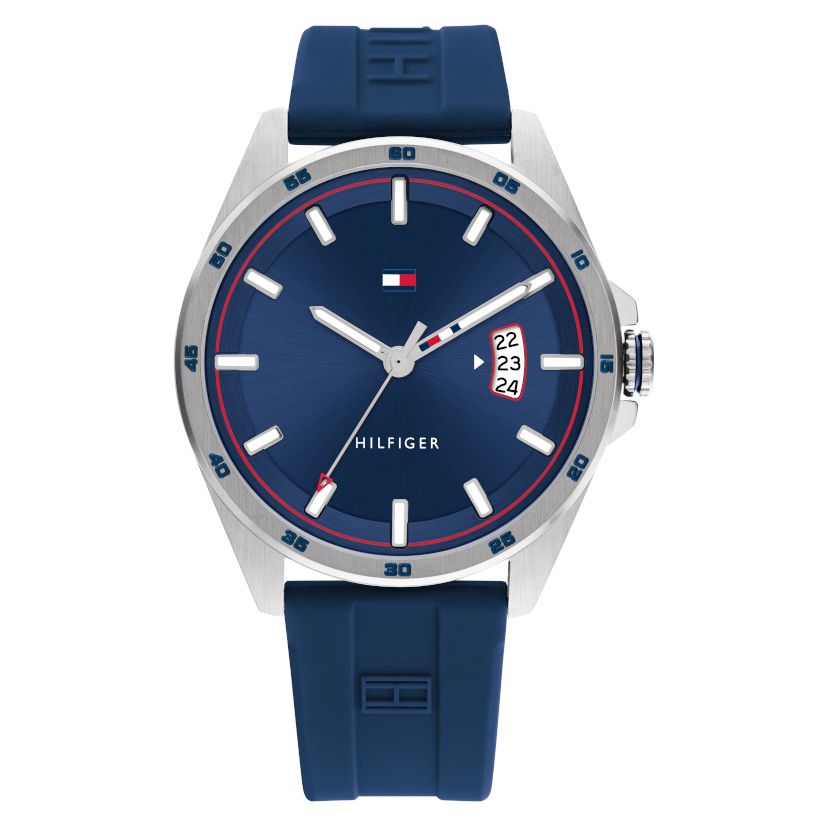 Tommy Hilfiger CARTER Navy silicone 1791982 - Keskisen Kello Oy