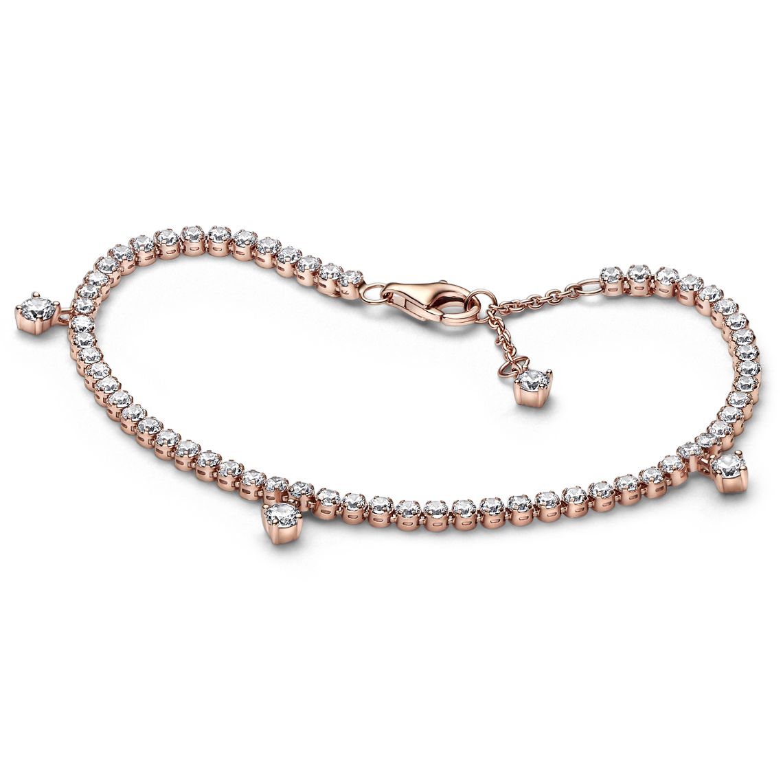 Pandora Timeless Sparkling Drops Tennis rannekoru 582401C01 - Keskisen ...