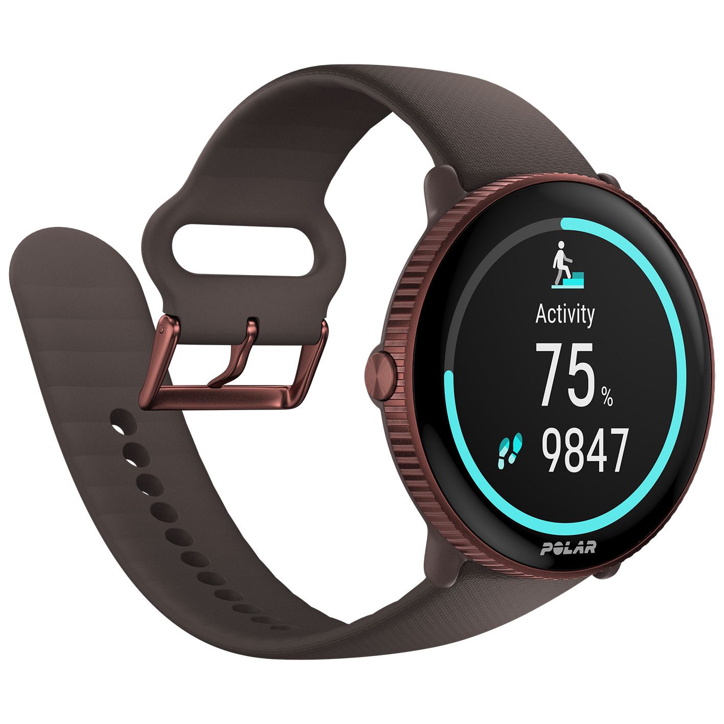 Polar Ignite 3 Brown Copper 900106239 - Keskisen Kello Oy