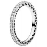 Pandora Sparkle & Hearts sormus 190963CZ - Keskisen Kello Oy