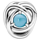 Pandora hela Turquoise Blue Eternity Circle 790064C02 - Keskisen Kello Oy