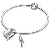 Pandora hela dangle Padlock & Key 790088C01 - Keskisen Kello Oy