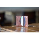 Exentri Miniwallet Hazelnut RFID-suojattu korttikotelo - Keskisen Kello Oy