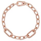 Pandora Me rannekoru Link Chain 14k Rose Gold-Plated 589662C00 ...