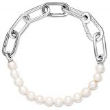 Pandora Me rannekoru Freshwater Cultured Pearl Sterling Silver ...