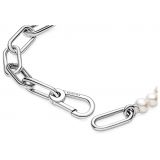 Pandora Me rannekoru Freshwater Cultured Pearl Sterling Silver ...