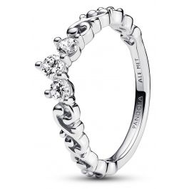 Pandora Ring Stackable Regal Swirl Tiara Sterling silver sormus ...