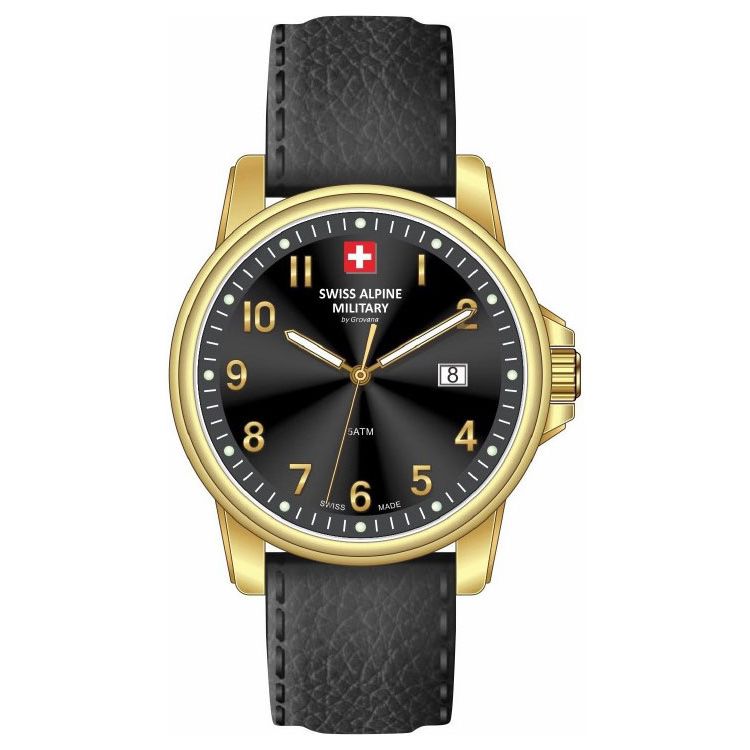 Swiss Alpine Military Leader 7711.1517 - Keskisen Kello Oy