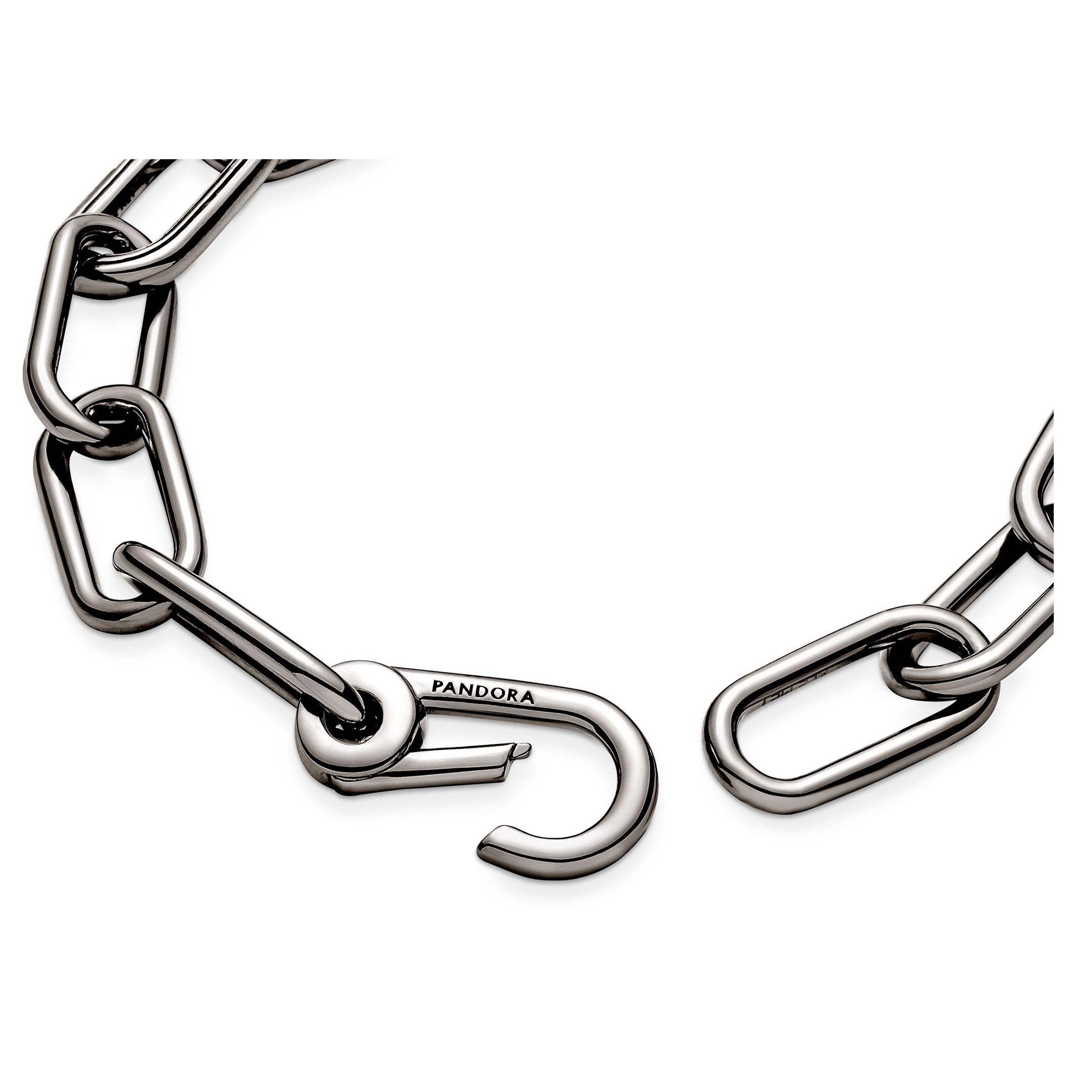 Pandora Me rannekoru Link Chain Ruthenium-Plated 549588C00 - Keskisen ...