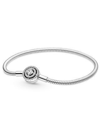 Pandora Pandora Moments Sliding Magnetic Clasp Snake Chain rannekoru ...