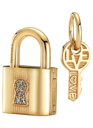 Pandora hela Padlock & Heart Key 790095C01 - Keskisen Kello Oy