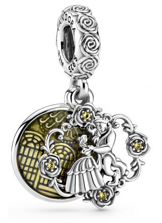 Pandora Disney Beauty and the Beast Enchanted Rose hela 790024C01 ...