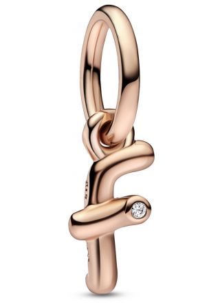 Pandora Moments Letter x Script Alphabet kirjainkoru hela 782482C01 ...